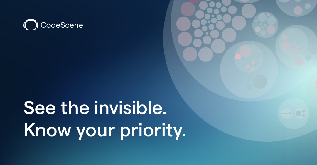 The leading tool for managing technical debt | CodeScene